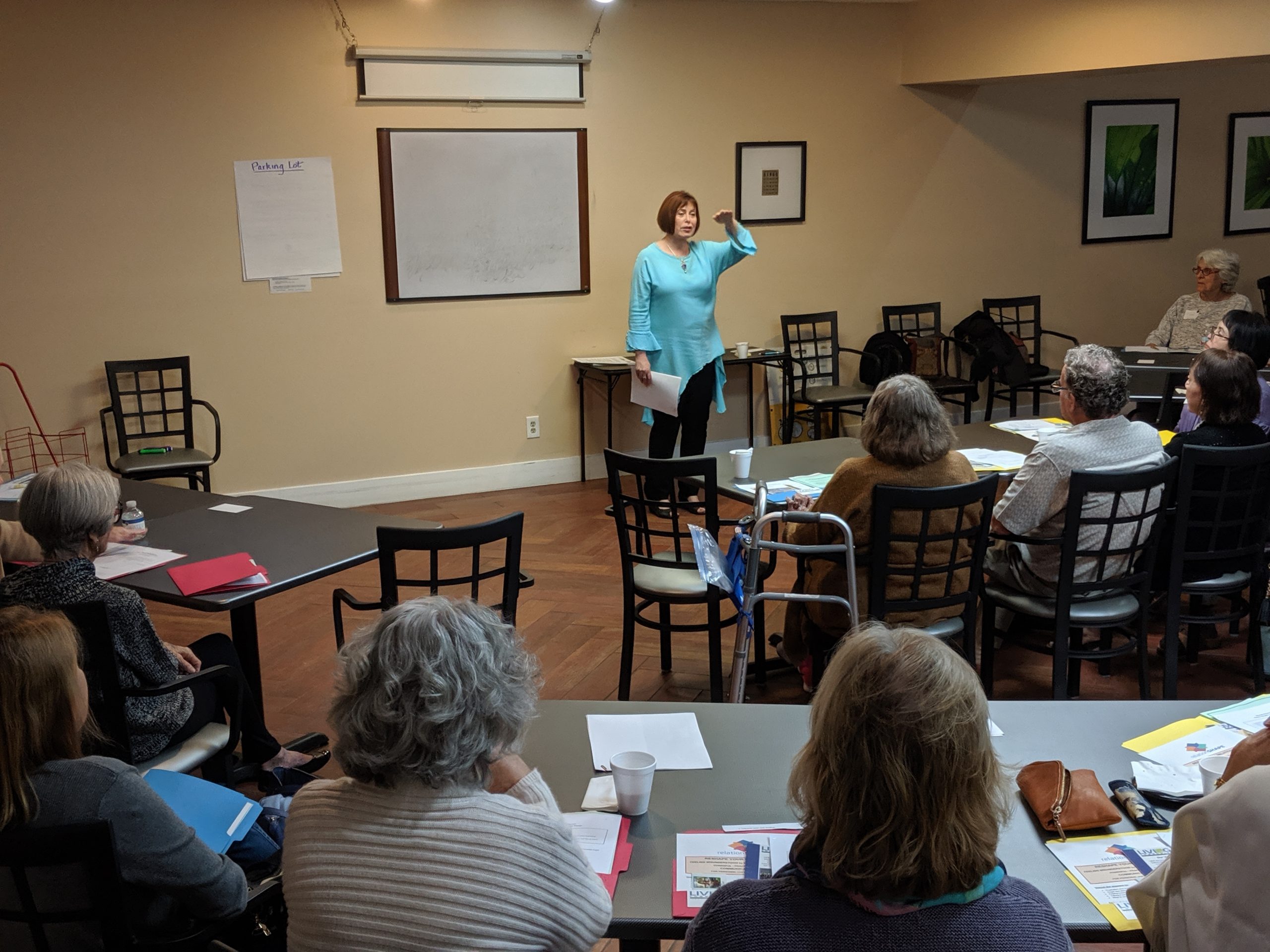 marinne-with-audience - Women for Living in Community