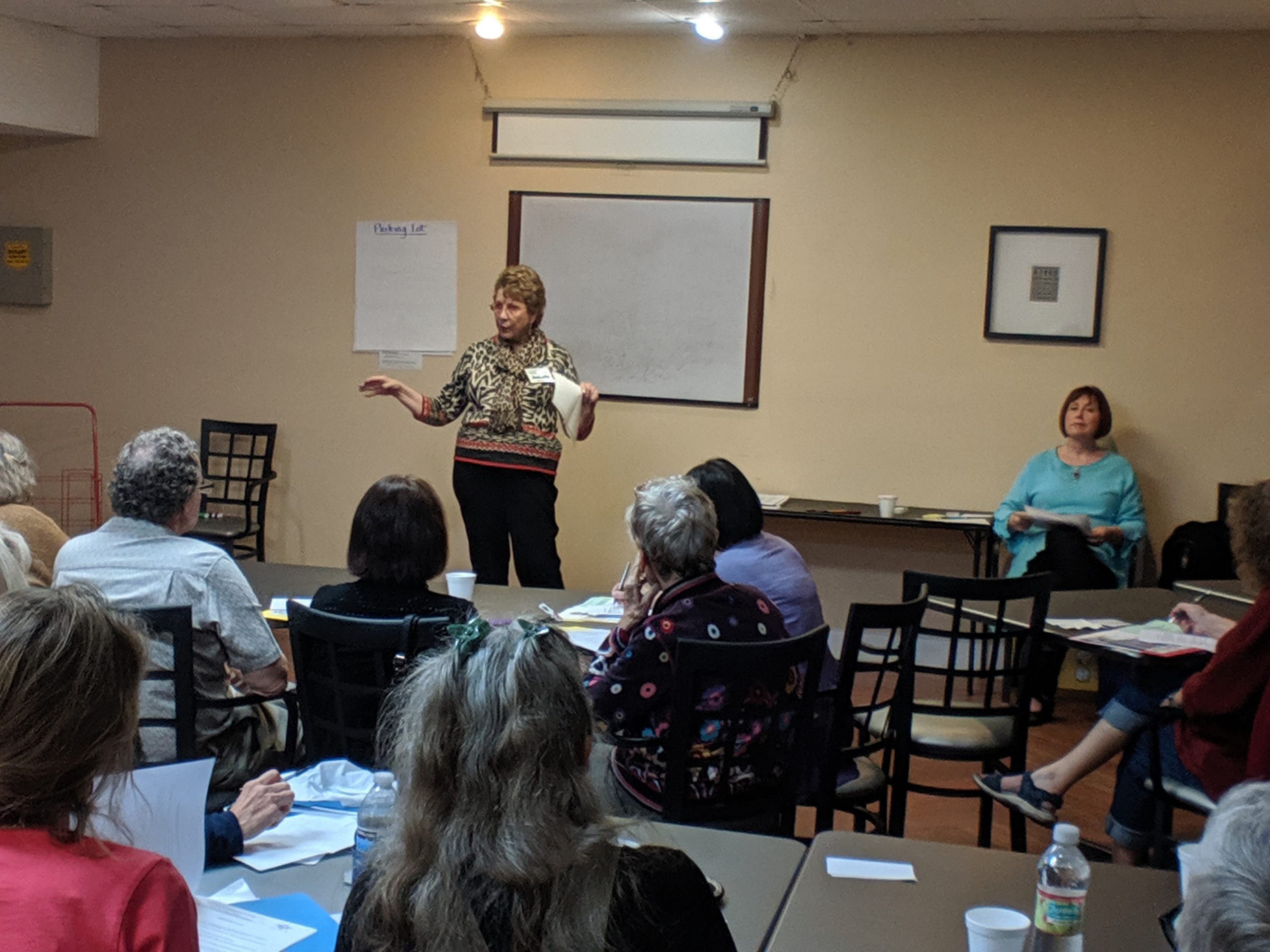 woman-with-audience-2 - Women for Living in Community