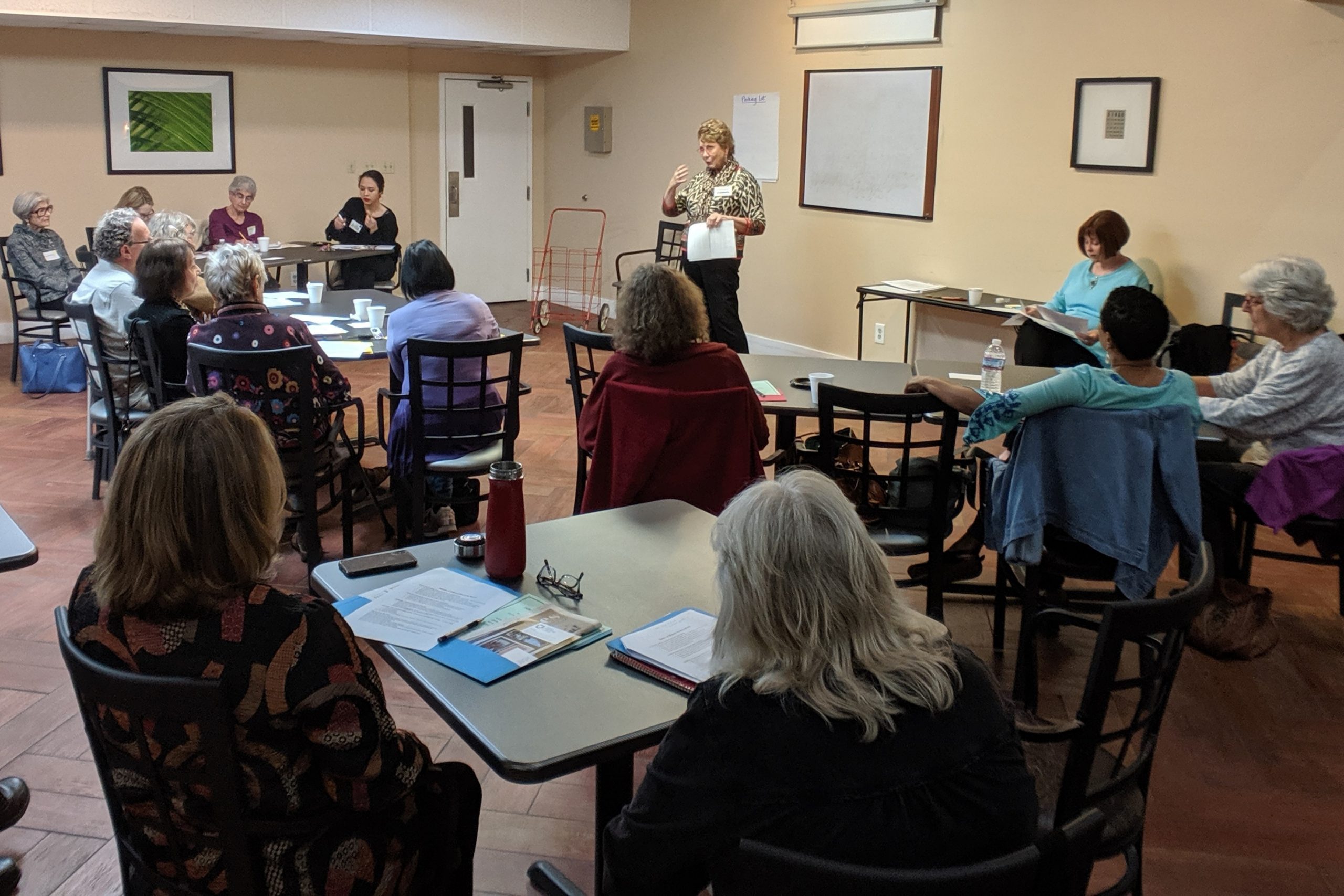 woman-with-audience - Women for Living in Community